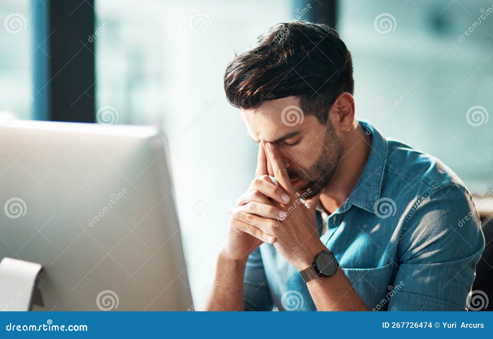 The Weekend is Calling His Name. a Young Businessman Experiencing ...