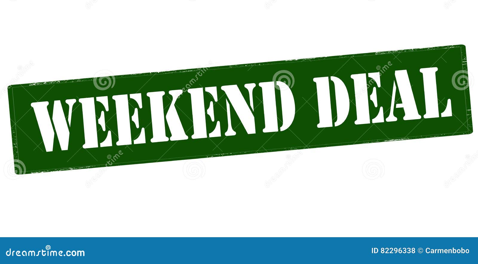 Weekend deal stock vector. Illustration of concept, enterprise - 82296338