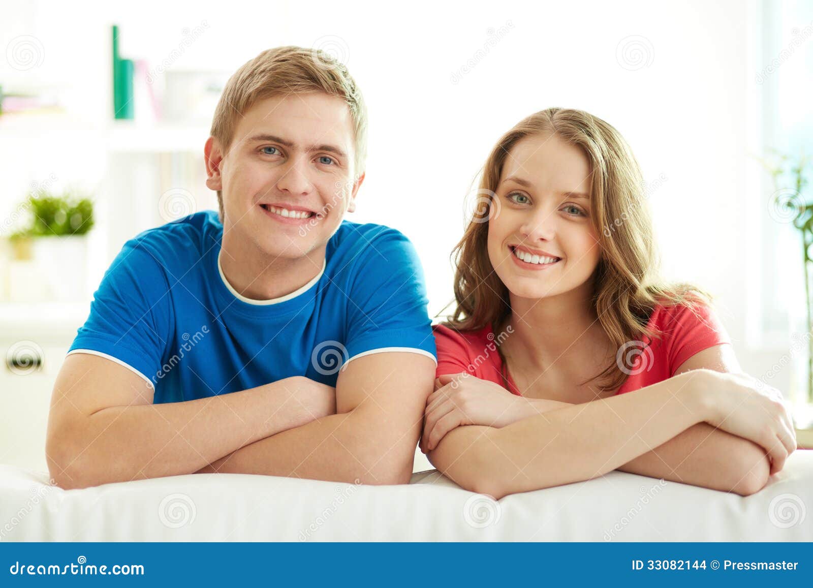 Weekend at home stock photo. Image of female, boyfriend - 33082144