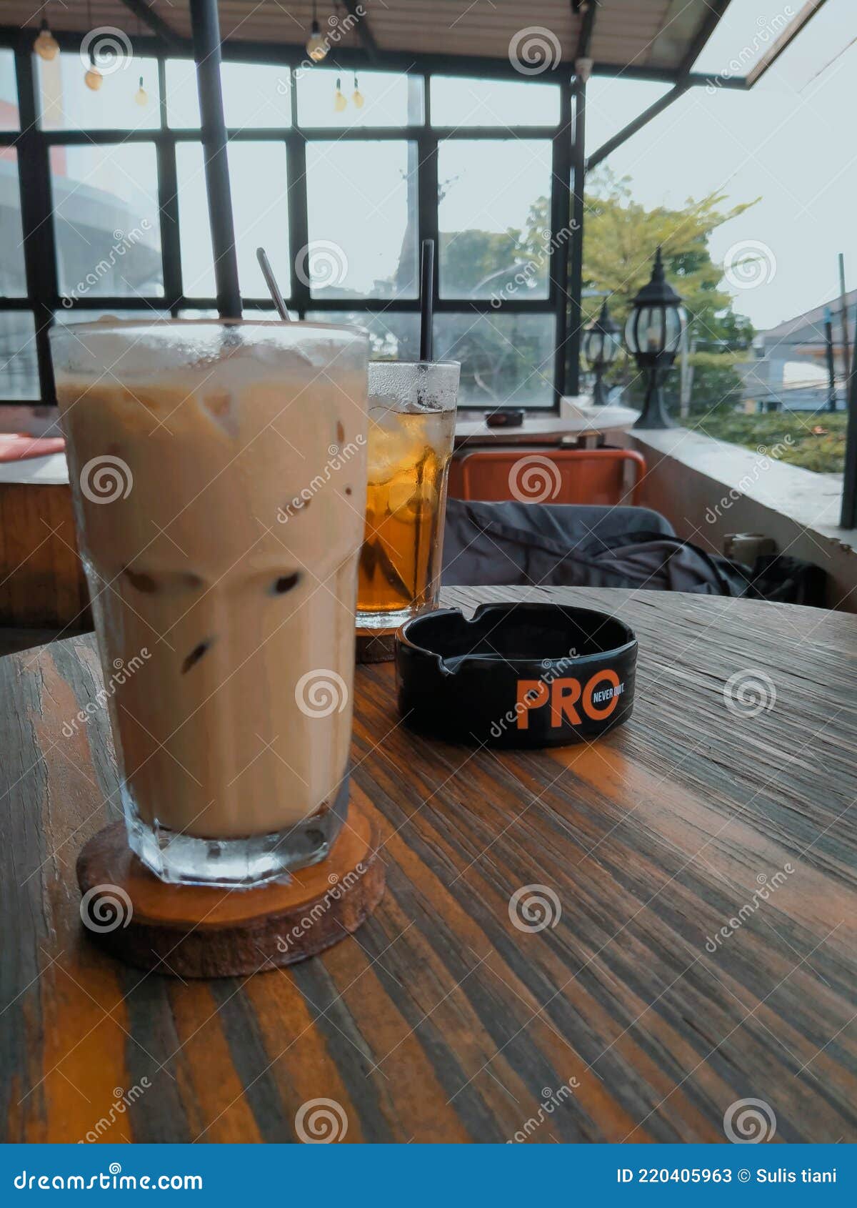 Weekend with Ice Coffee and Ice Tea in Indonesia Editorial Stock Photo ...