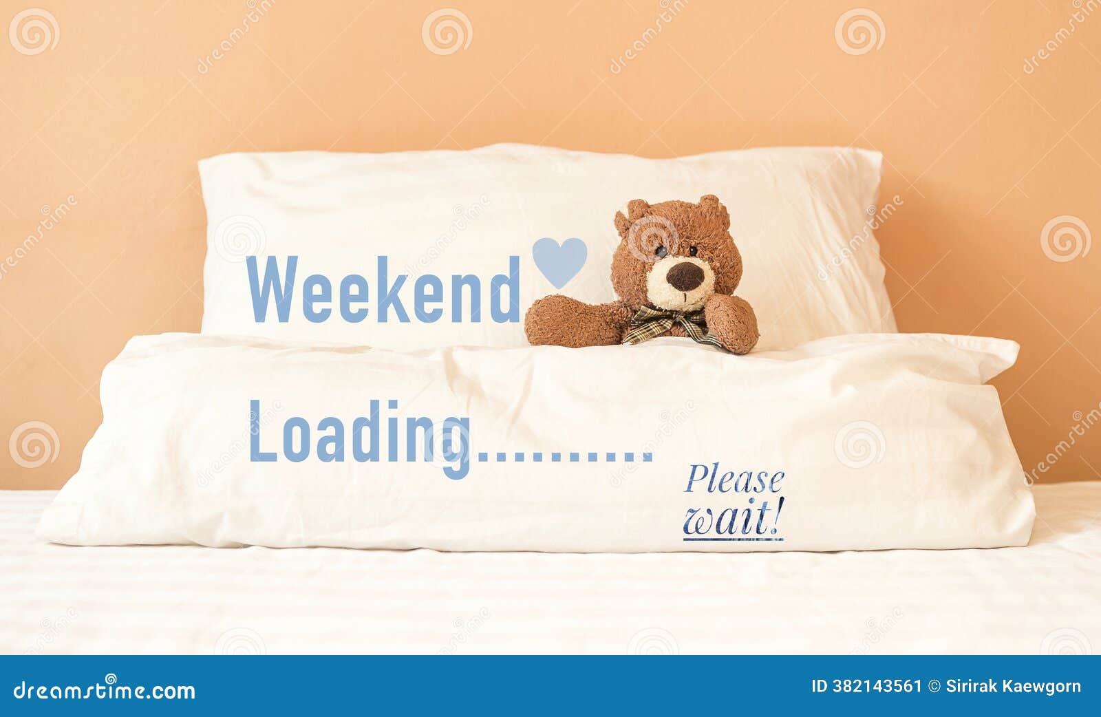 Weekend Loading Word On Blurred In Shopping Mall Background Royalty ...