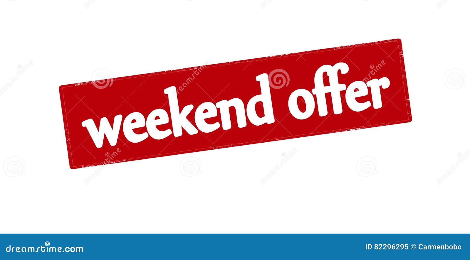 Weekend offer stock vector. Illustration of concept, grungy - 82296295