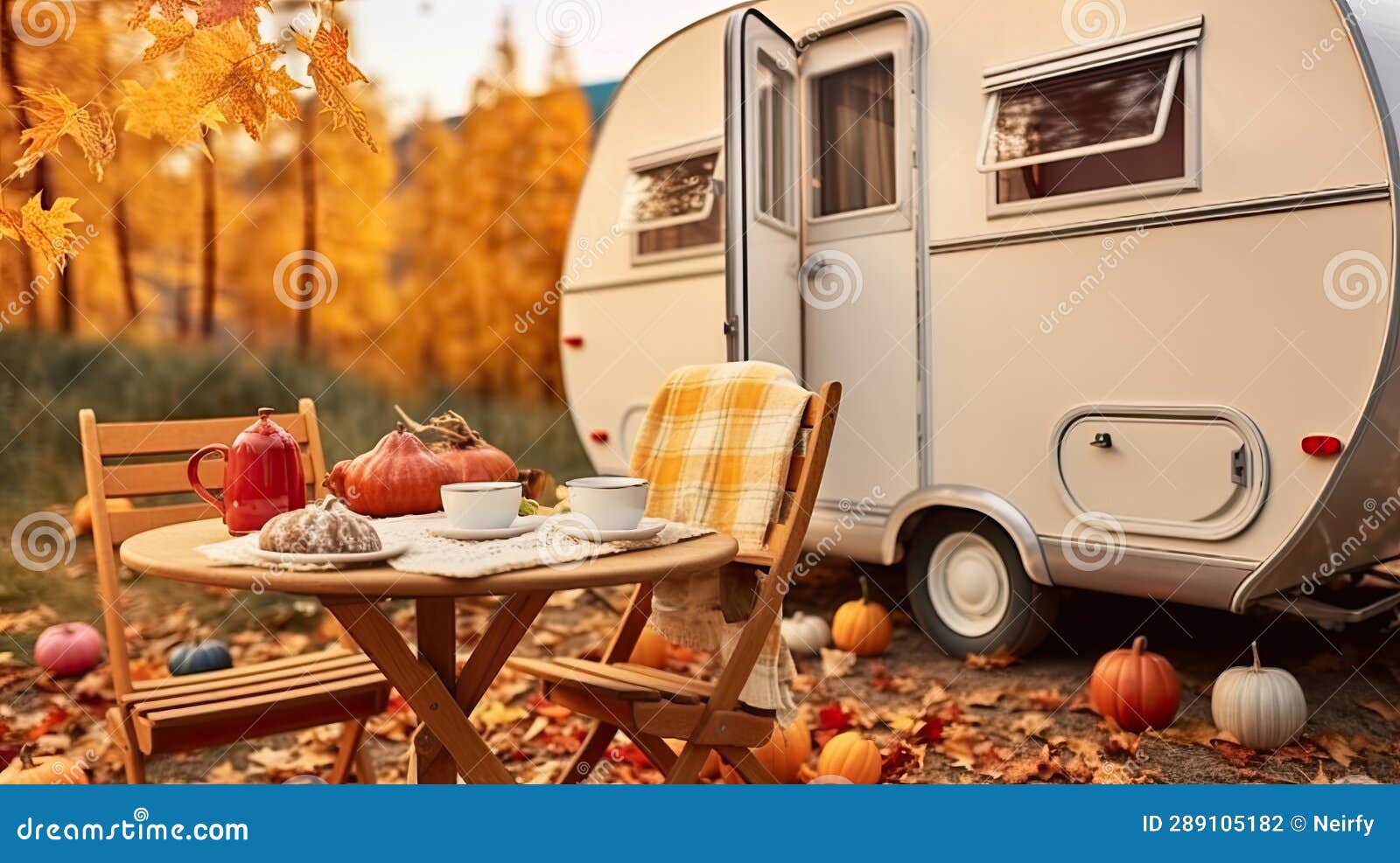 Weekend outdoor camping stock photo. Image of tent, tree - 289105182