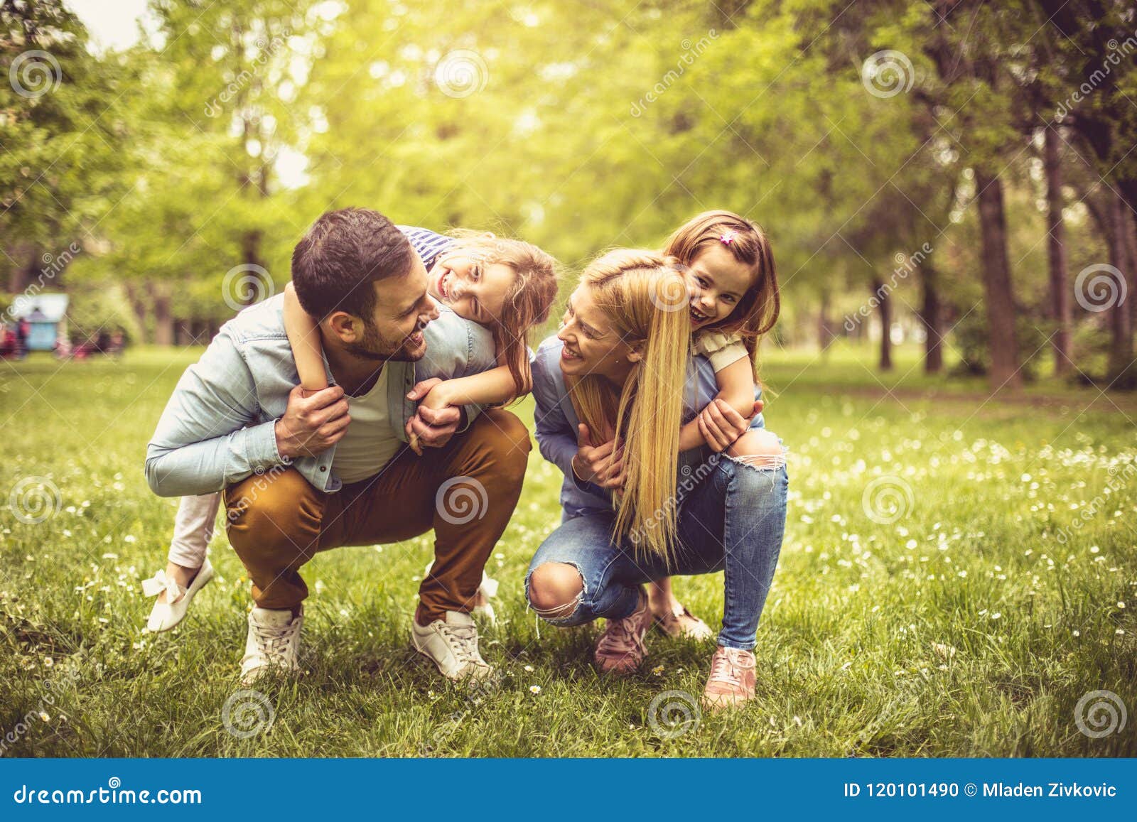 Weekend at park. stock photo. Image of forest, caucasian - 120101490