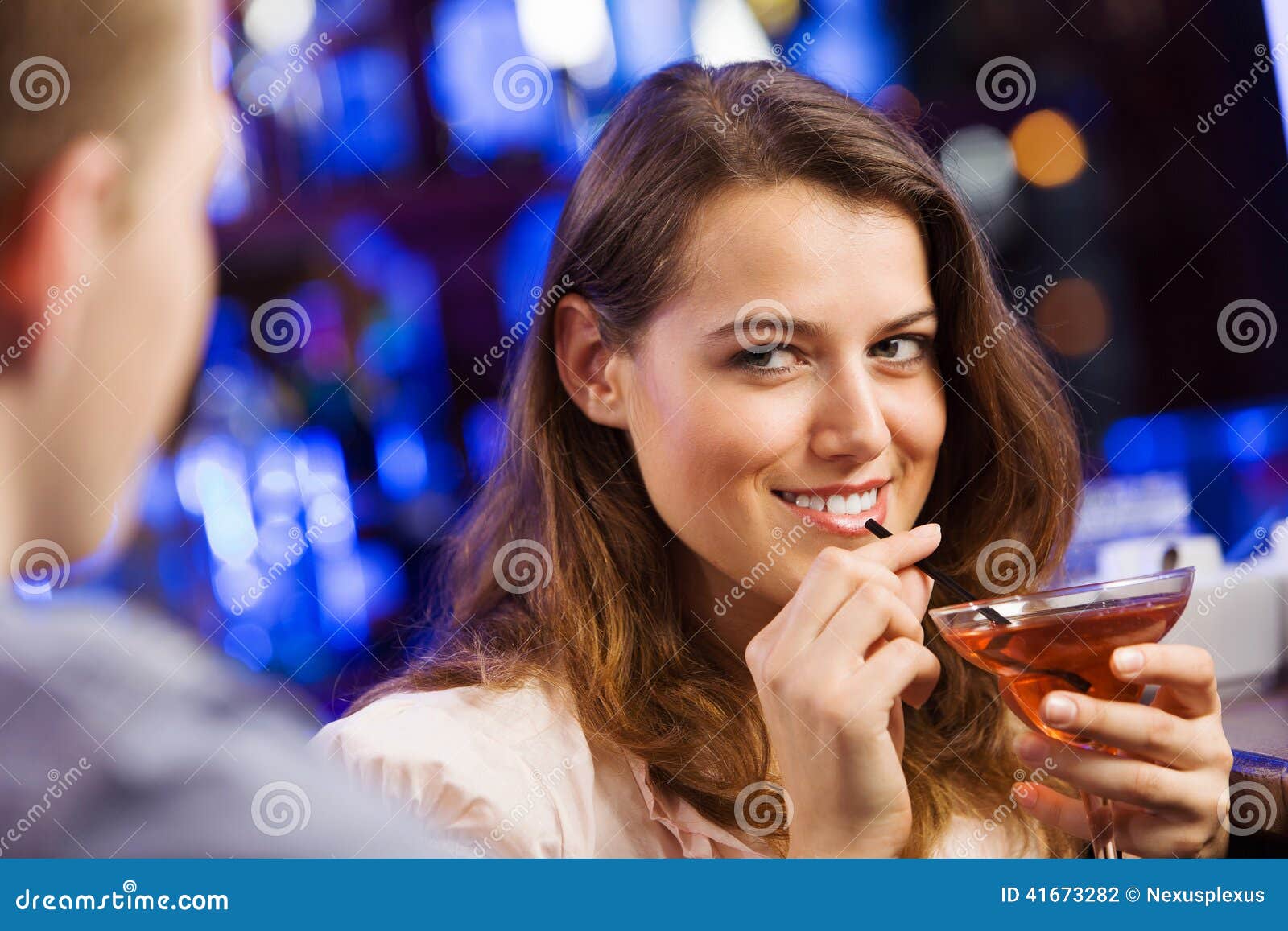 Weekend party stock photo. Image of girl, date, cocktail - 41673282