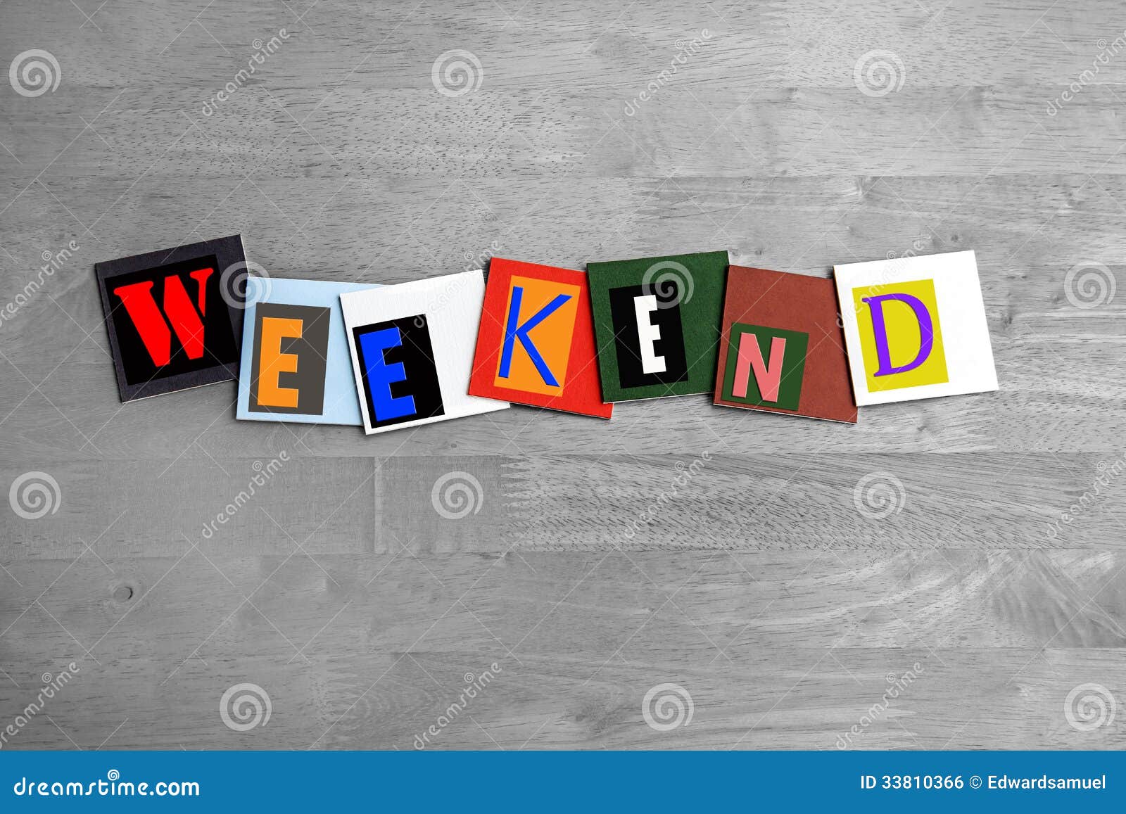 Weekend - sign stock photo. Image of staurday, time, squares - 33810366