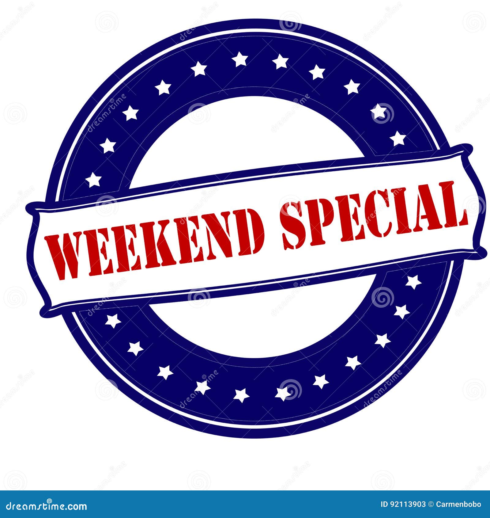Weekend special stock illustration. Illustration of symbol - 92113903
