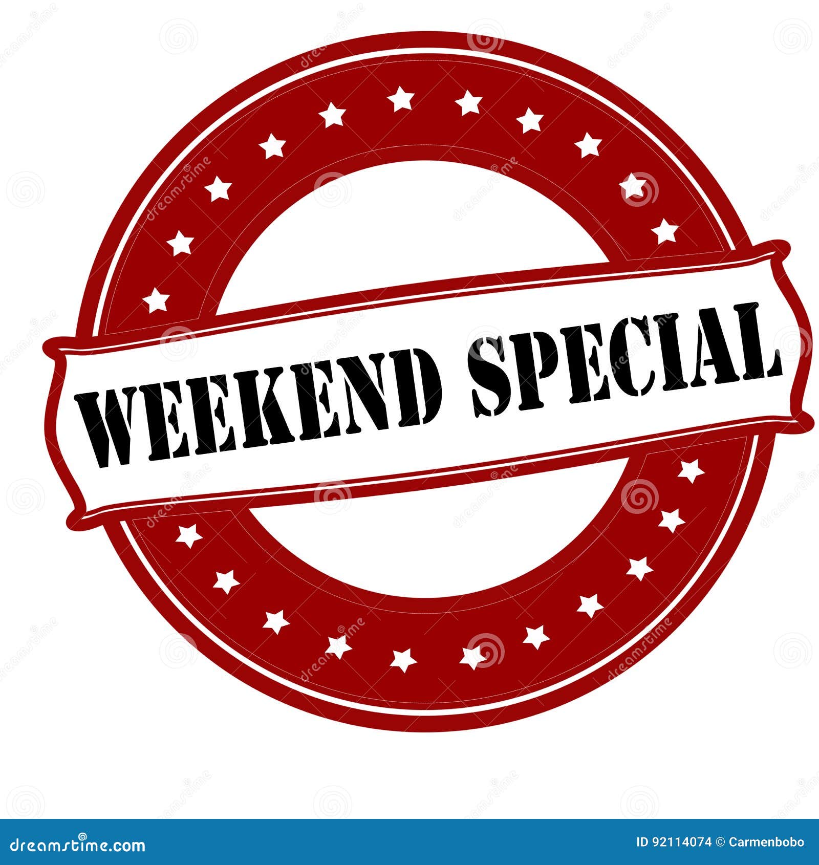 Weekend special stock illustration. Illustration of special - 92114074
