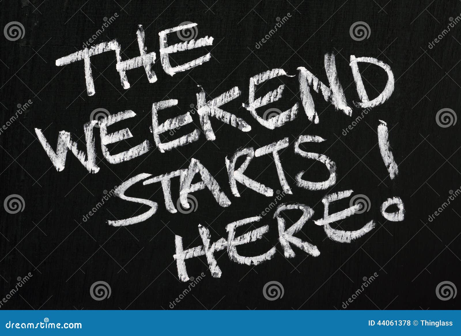 The Weekend Starts Here! stock photo. Image of sunday - 44061378