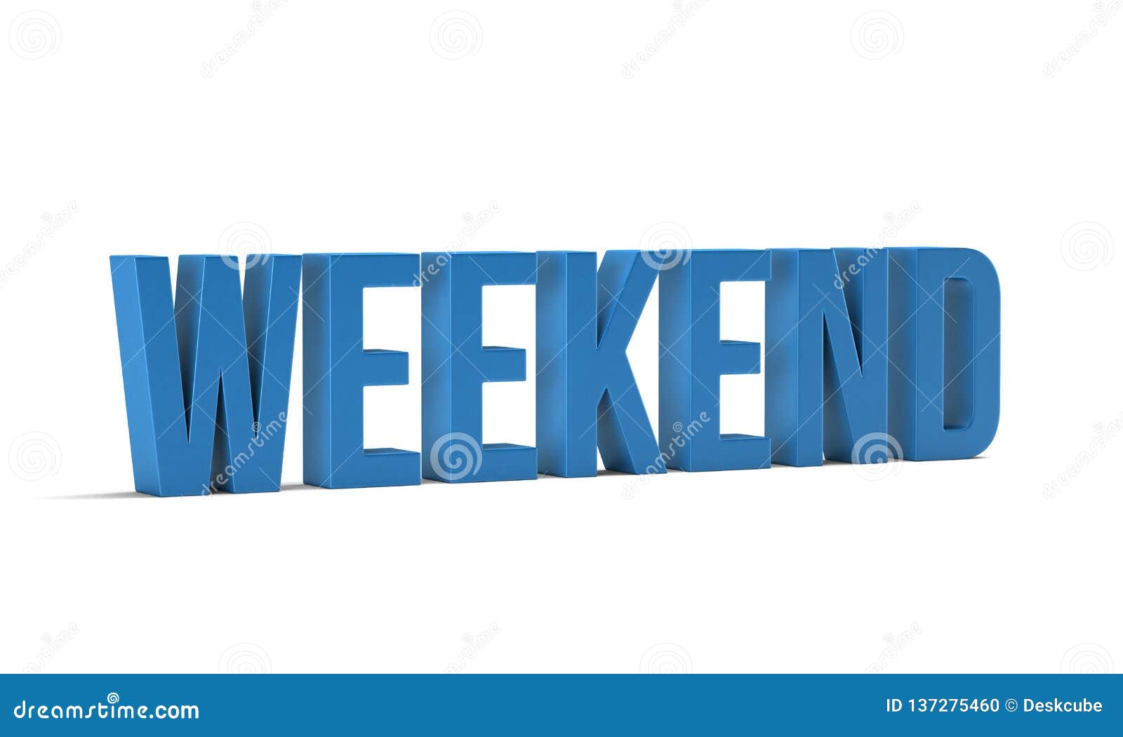 Weekend Word Concept Banner Template. Summer Weekend, Vacation Poster ...