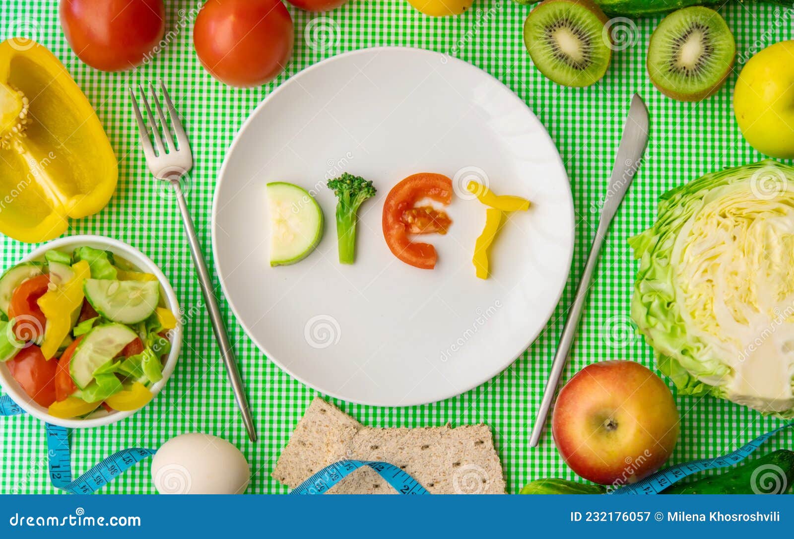 Weekly Diet Plan. the Concept of Proper Nutrition Stock Image - Image ...