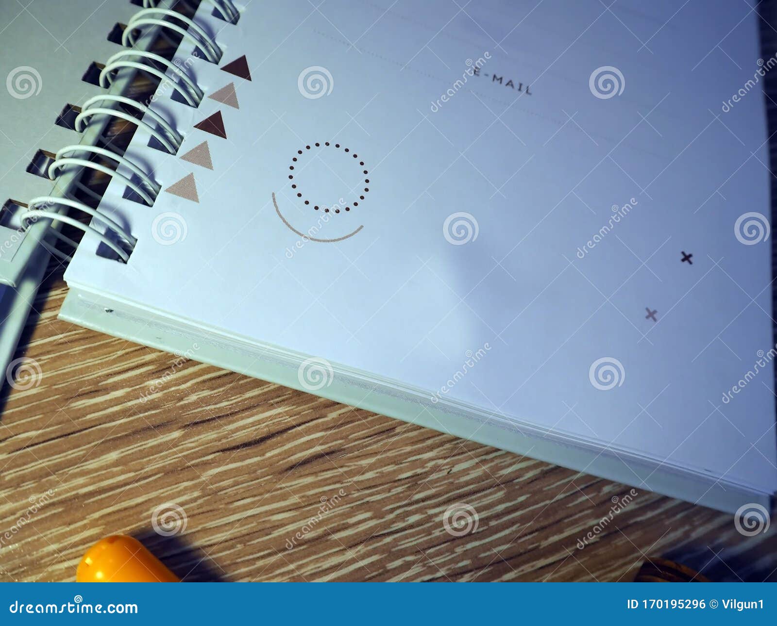 Weekly Planner, Details and Close-up Stock Photo - Image of list ...