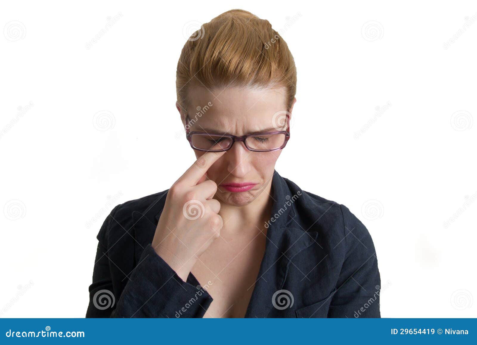 Weeping stock image. Image of despair, sadness, blond - 29654419