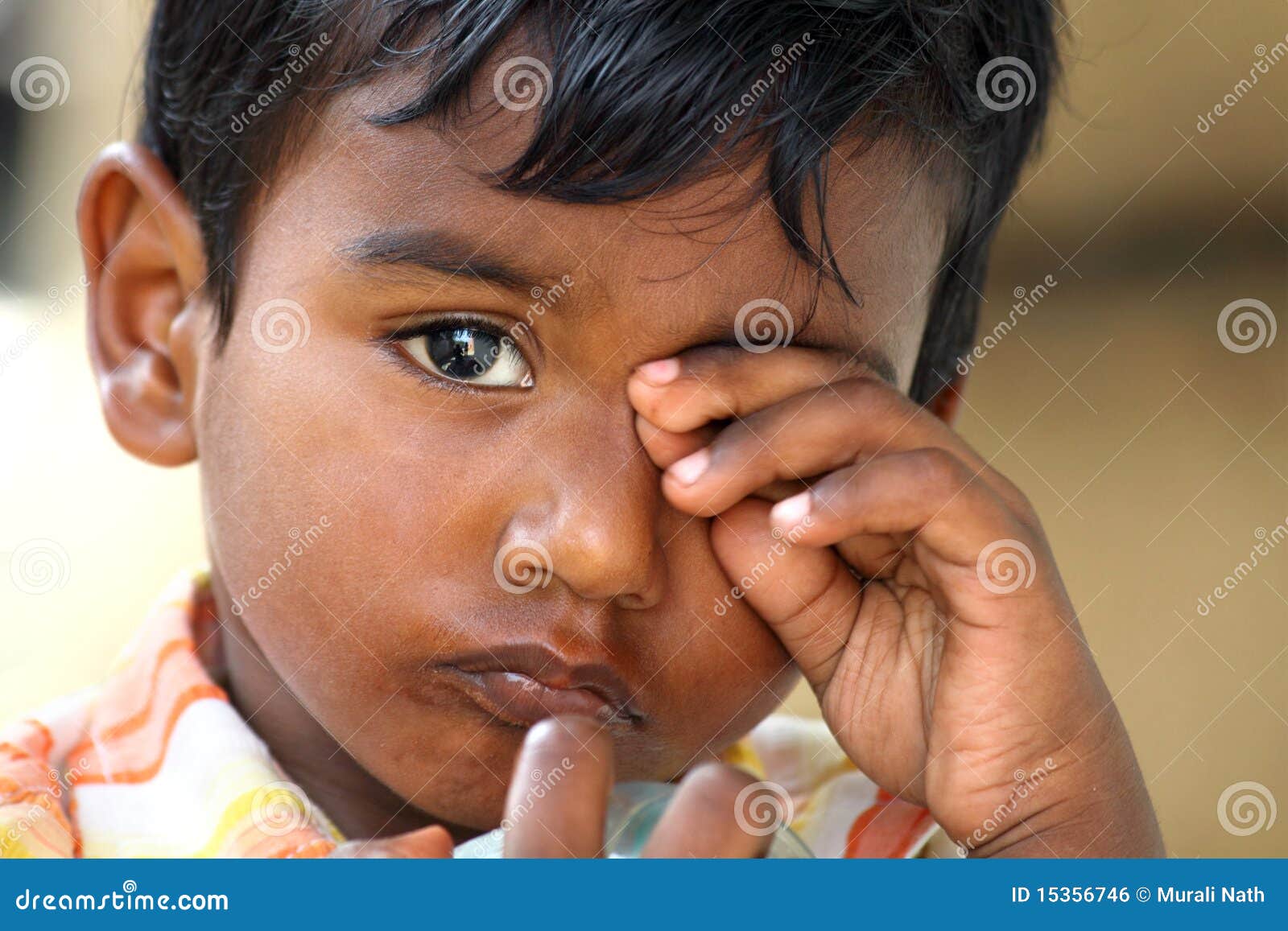 Weeping Boy stock photo. Image of child, crying, asian - 15356746