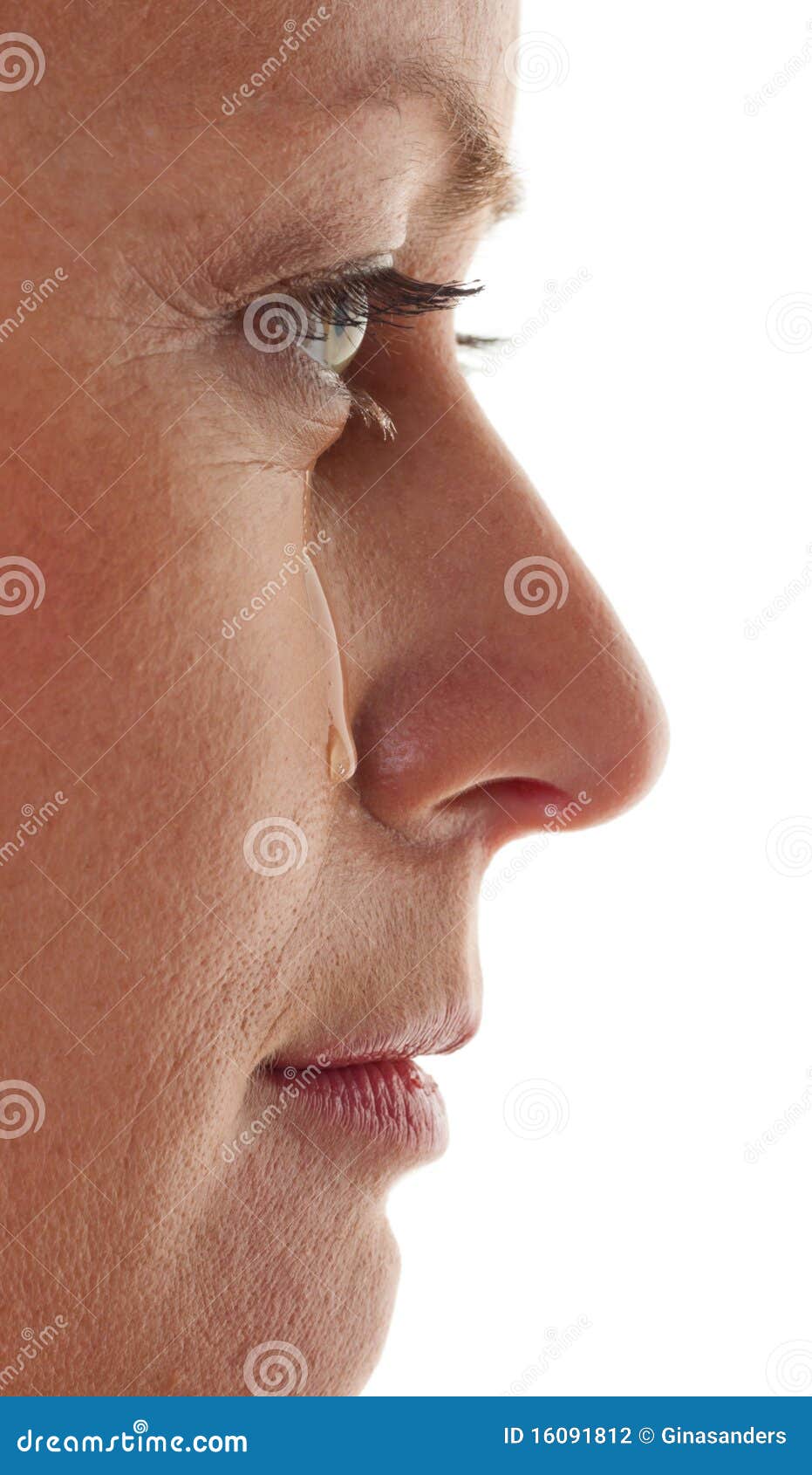 Weeping, sad woman, stock photo. Image of language, separation - 16091812