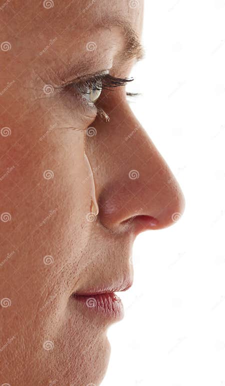 Weeping, sad woman, stock photo. Image of language, separation - 16091812