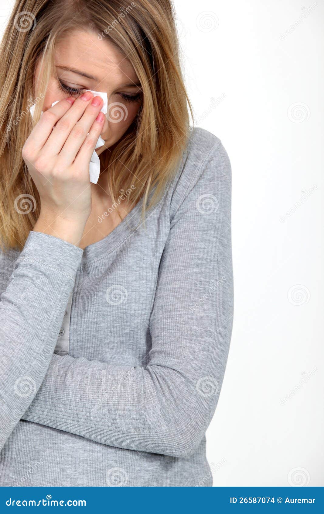 Weeping Woman stock photo. Image of paper, cloth, disposable - 26587074