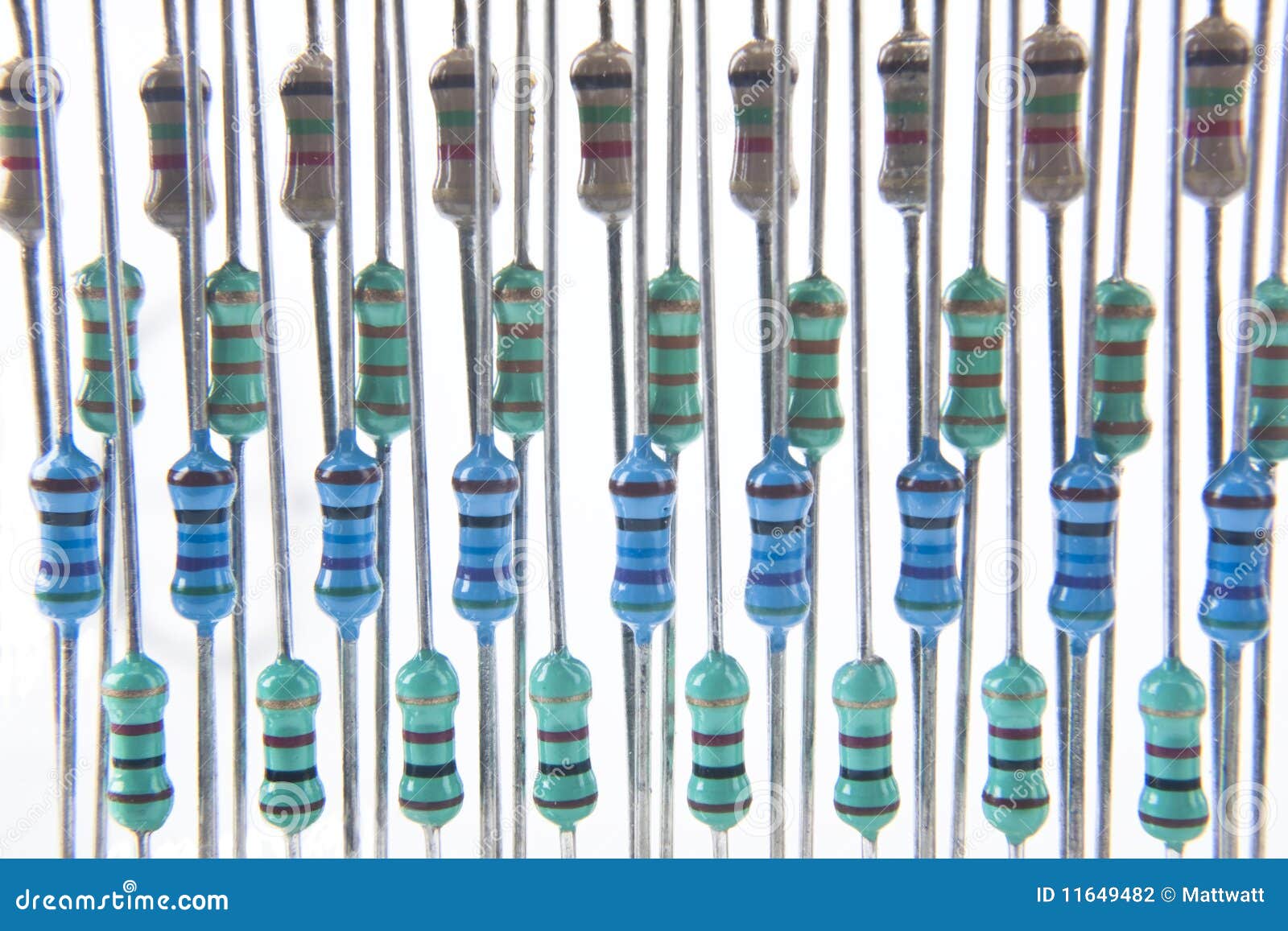 Weerstanden stock foto. Image of deel, weerstanden, blauw - 11649482