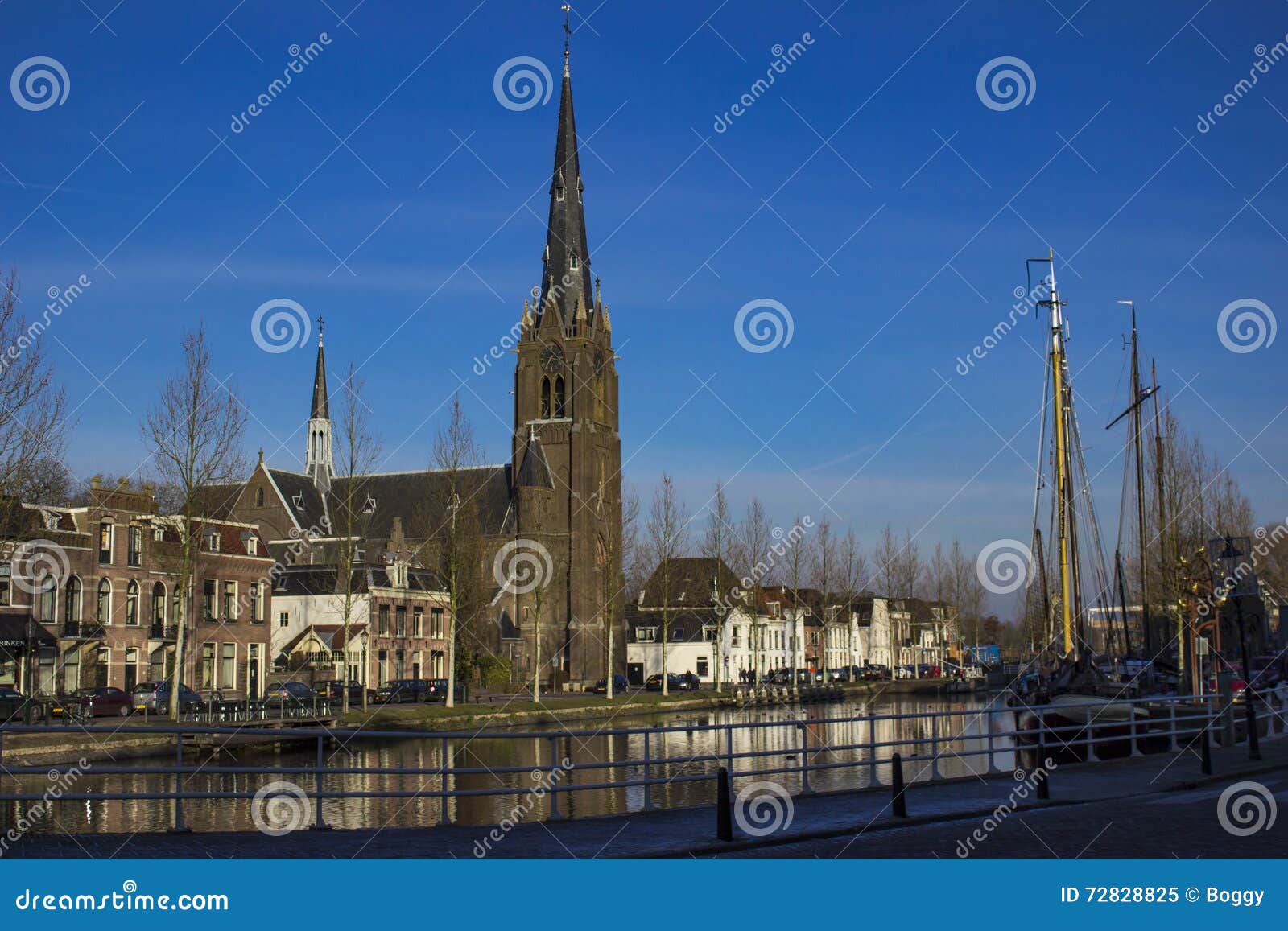 Weesp, Netherlands stock image. Image of river, water - 72828825