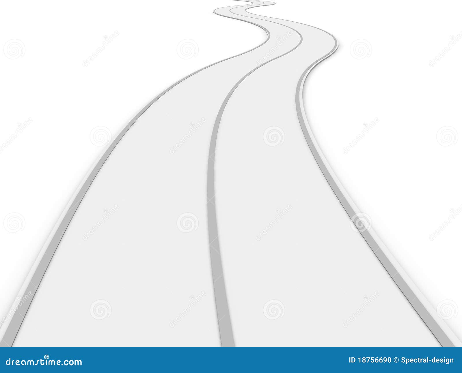 Weg stock illustratie. Illustration of manier, straat - 18756690