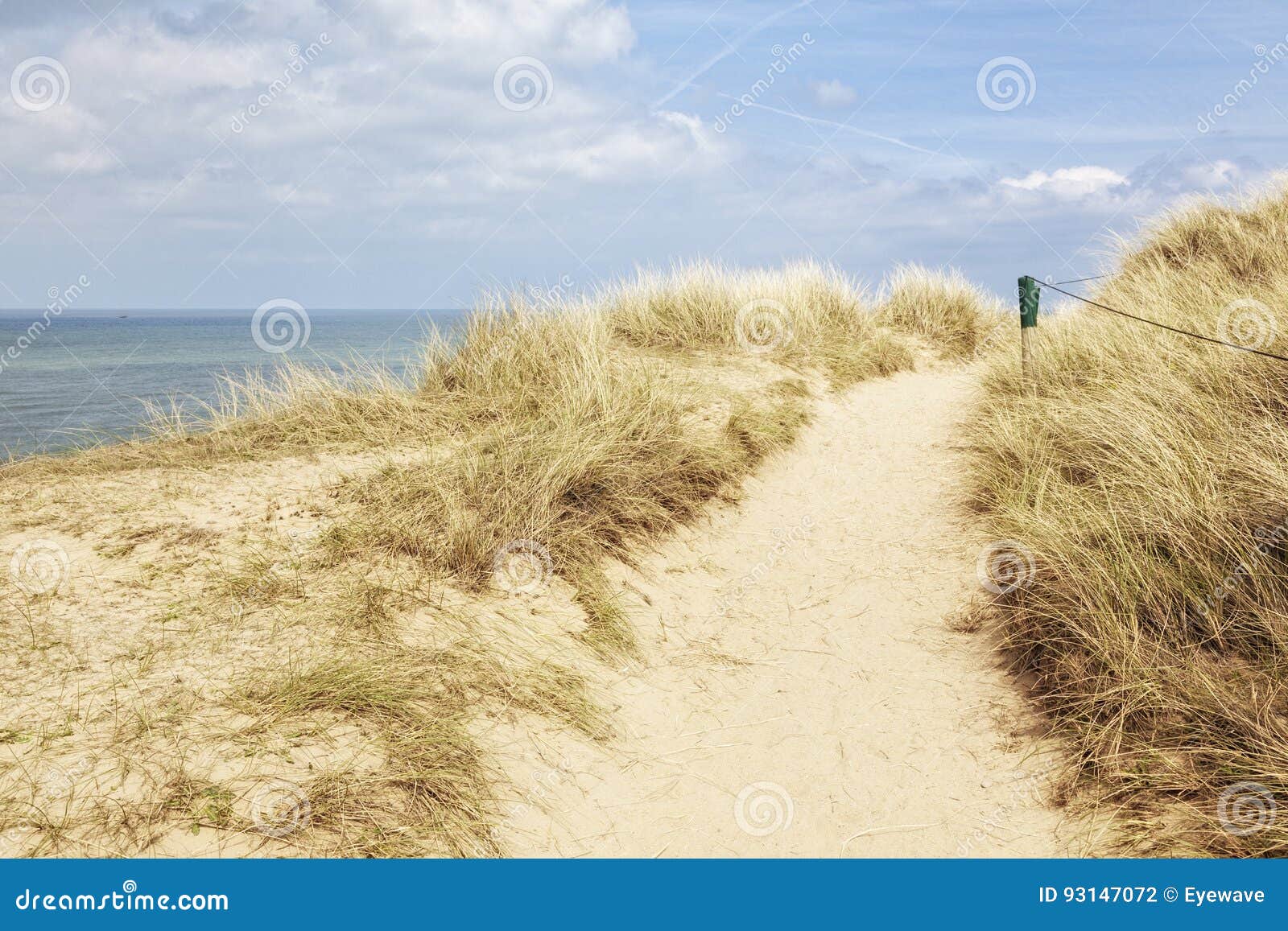 Weg in den Dünen von Sylt stockfoto. Bild von dünen, reise - 93147072