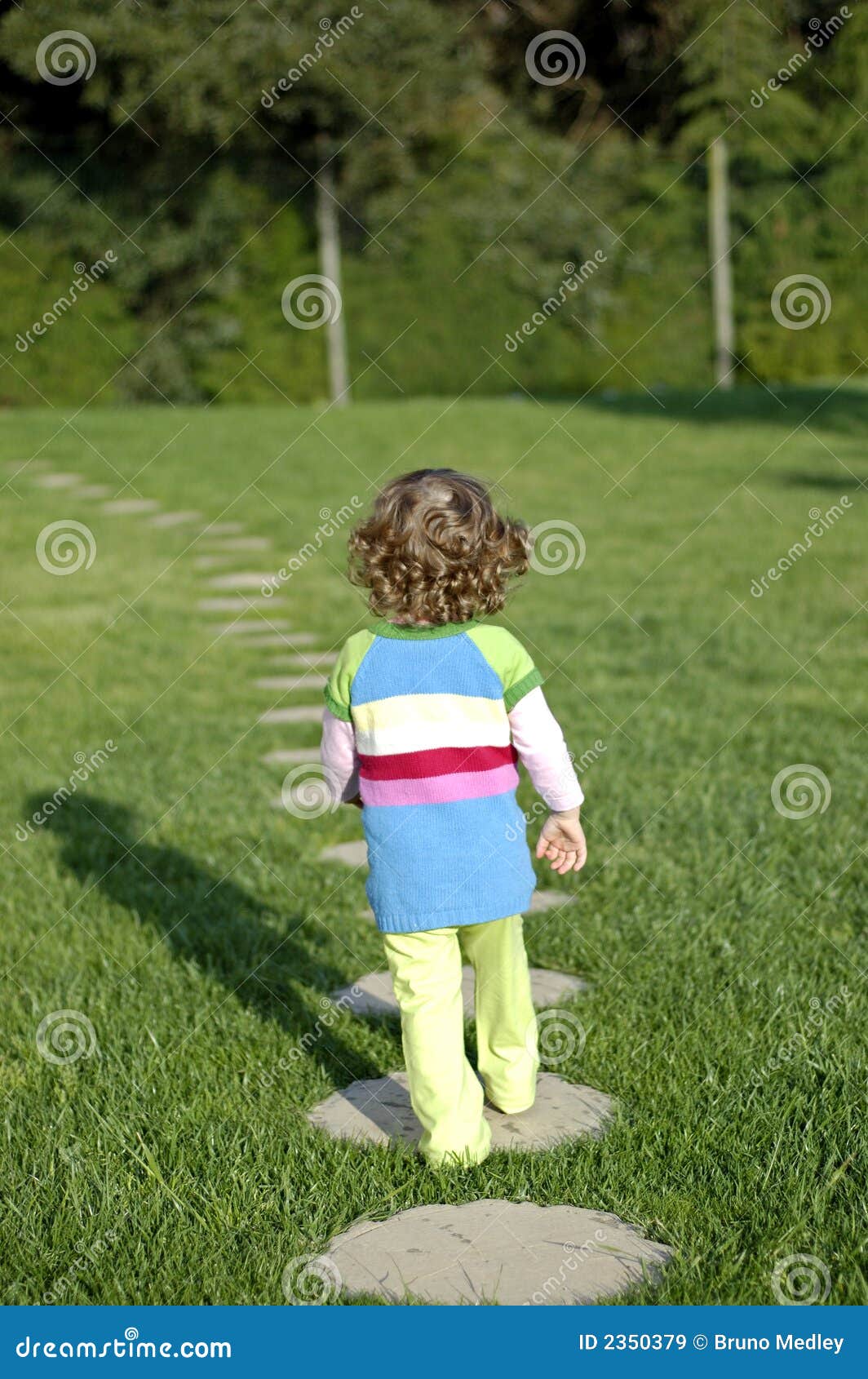 Weg gehen stockbild. Bild von rückseite, nähern, person - 2350379