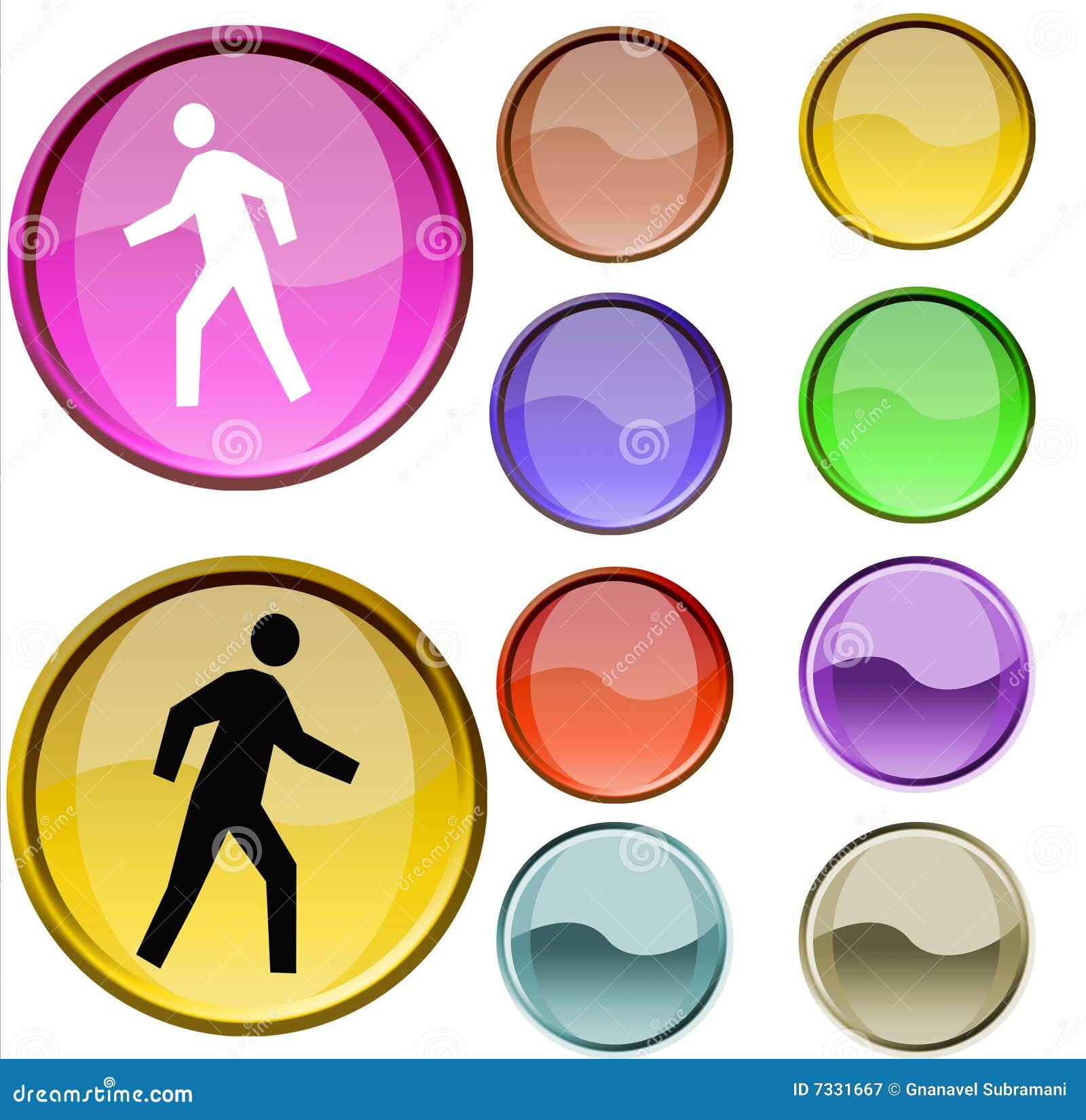 Weg-Symbol stock abbildung. Illustration von abbildung - 7331667