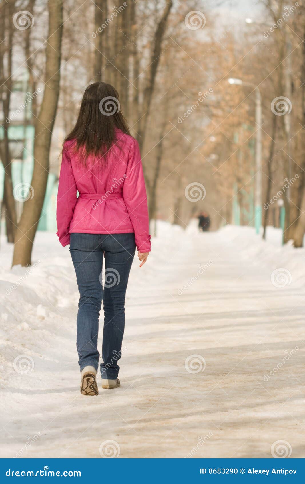 Weggehen stockfoto. Bild von kleidung, nett, park, draussen - 8683290