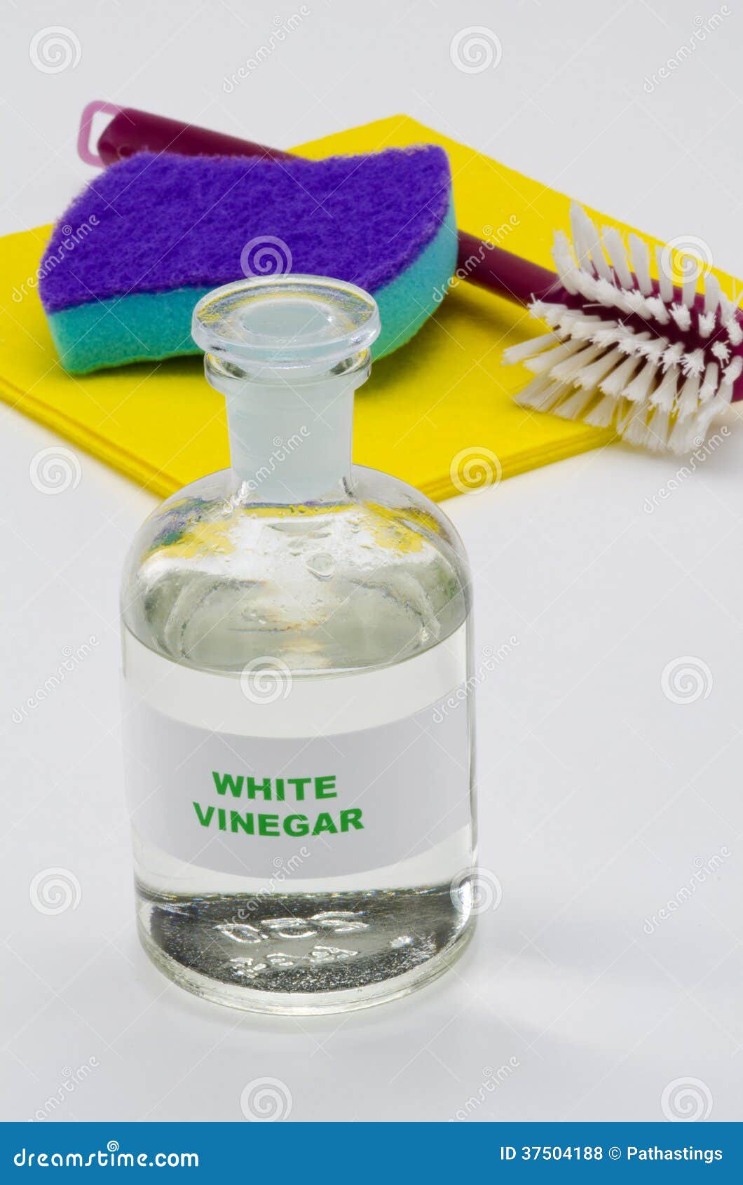 Weißer Essig stockfoto. Bild von öko, glas, hintergrund - 37504188