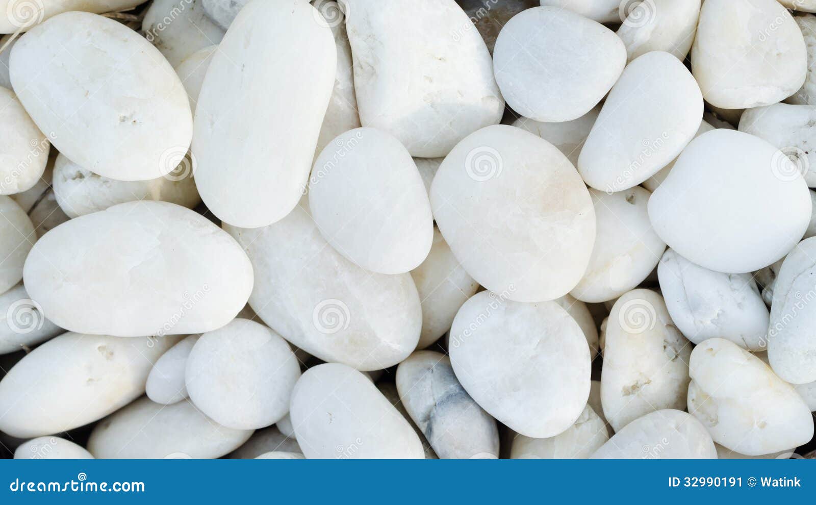 Weißer Kieselstein stockbild. Bild von konzept, mineralien - 32990191