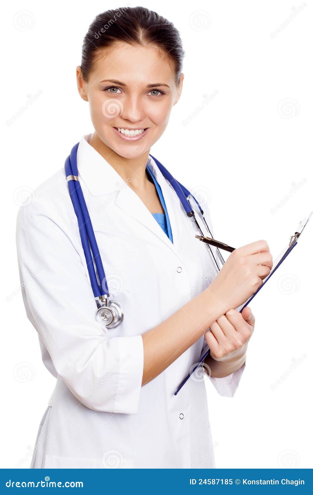 Weiblicher Doktor stockbild. Bild von gesundheit, person - 24587185