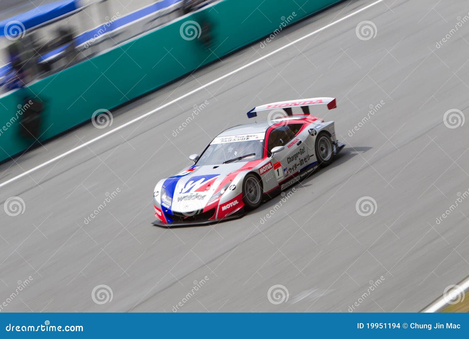 Weider Honda Racing at the SuperGT Malaysia Editorial Stock Image ...