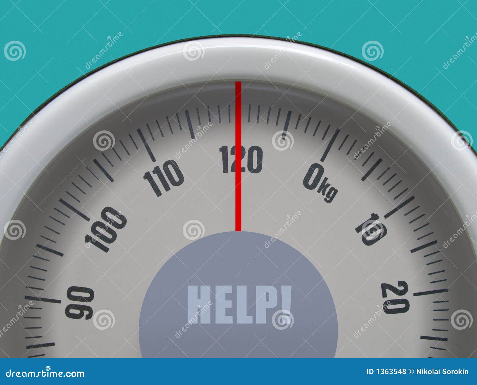Weigh-scale on limit stock photo. Image of pound, kilogram - 1363548