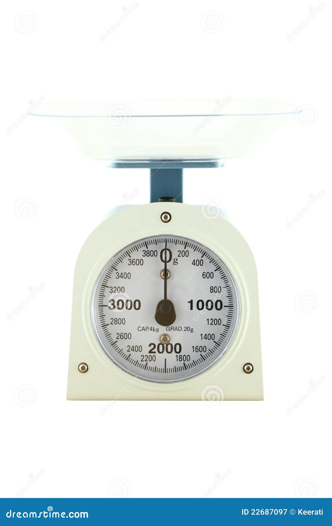 Weighing Apparatus Front View Stock Image - Image of market, steel ...