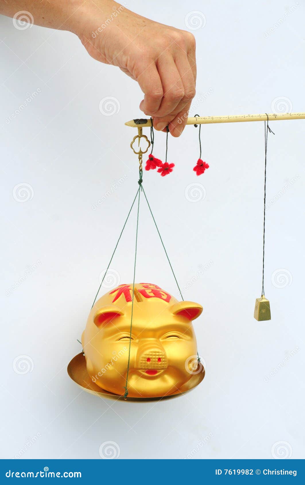 Weighing or Balancing Wealth Stock Photo - Image of traditional ...