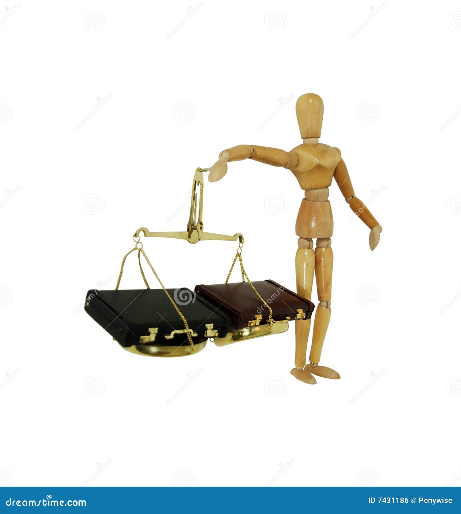 Weighing Business Decisions Stock Photo - Image of leather, company ...