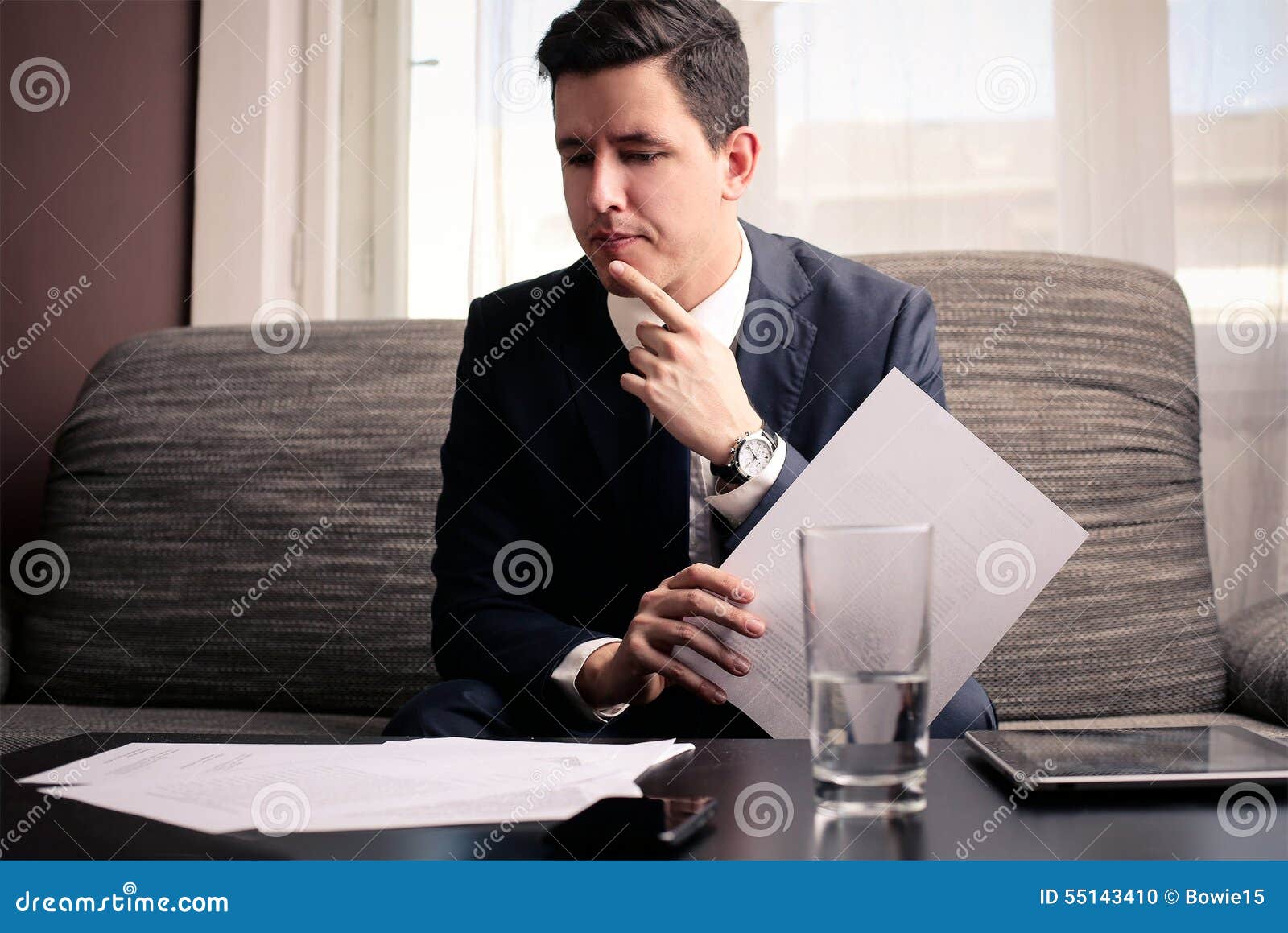 Weighing different options stock photo. Image of options - 55143410
