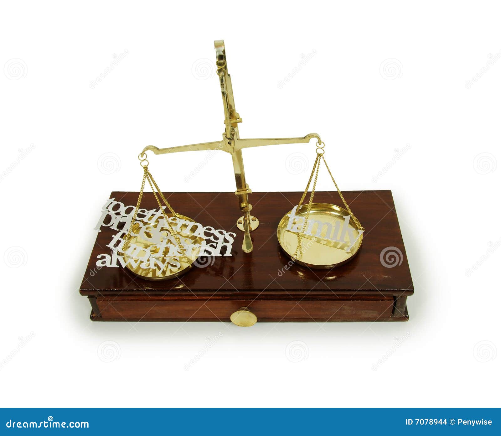 Weighing family values stock photo. Image of togetherness - 7078944