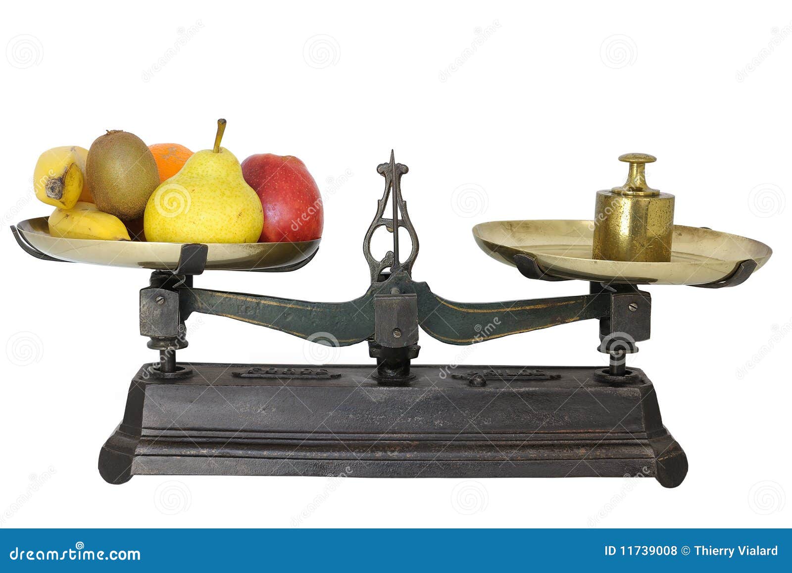 Weighing of fruits stock photo. Image of gram, measuring - 11739008