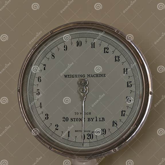 Weighing Machine - Stones and Pounds Stock Image - Image of metal ...