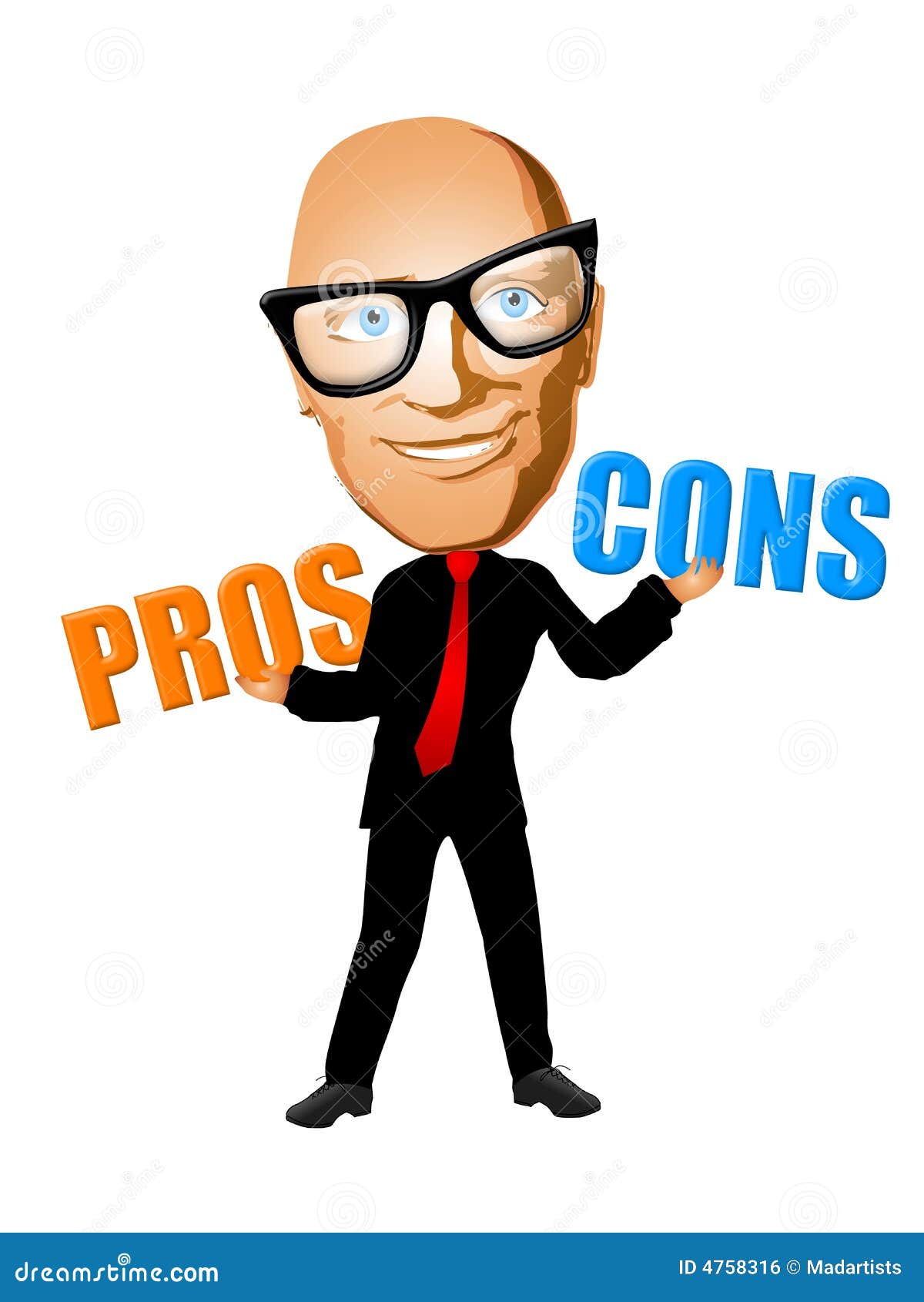 Weighing The Pros And Cons Stock Photo | CartoonDealer.com #40732476 Weighing The Pros And Cons Stock Photo | CartoonDealer.com #40732476