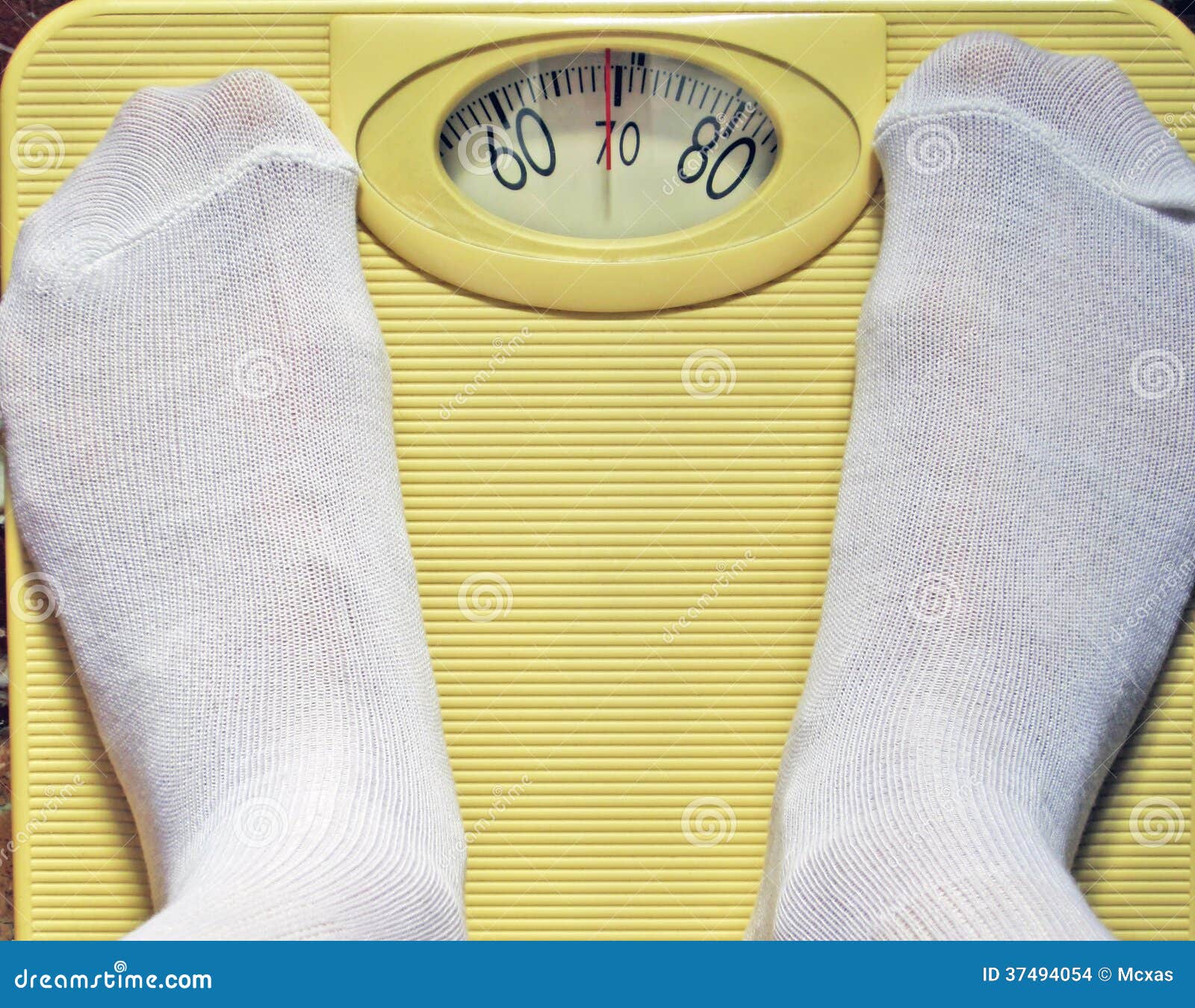 Weighing in a scale stock photo. Image of nutrition, beauty - 37494054