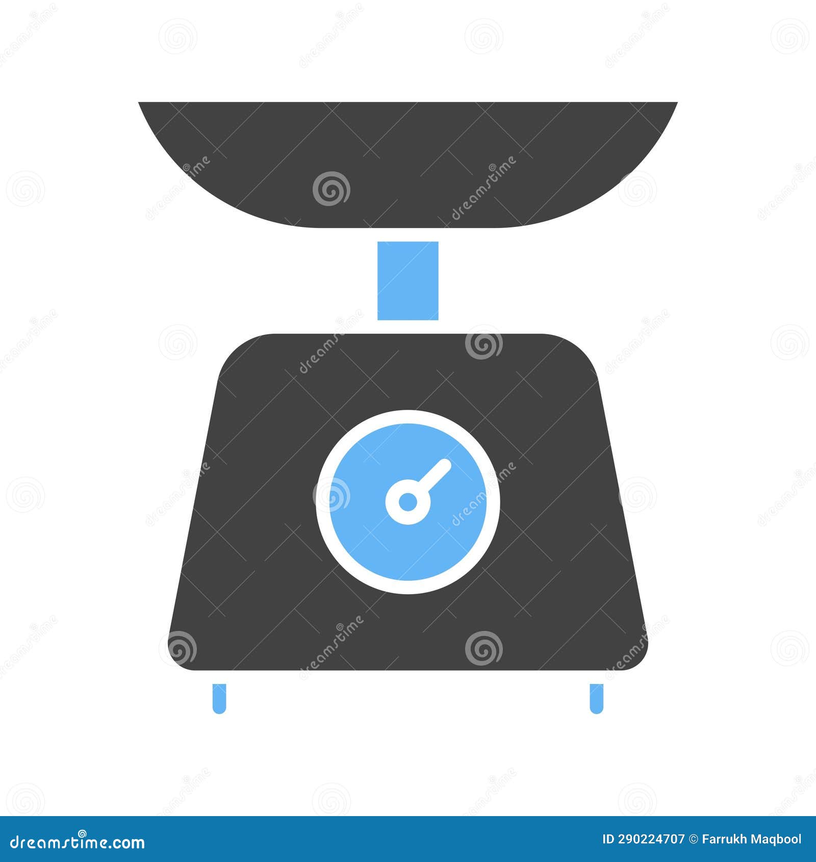 Weighing Scale Icon Image. stock illustration. Illustration of ...