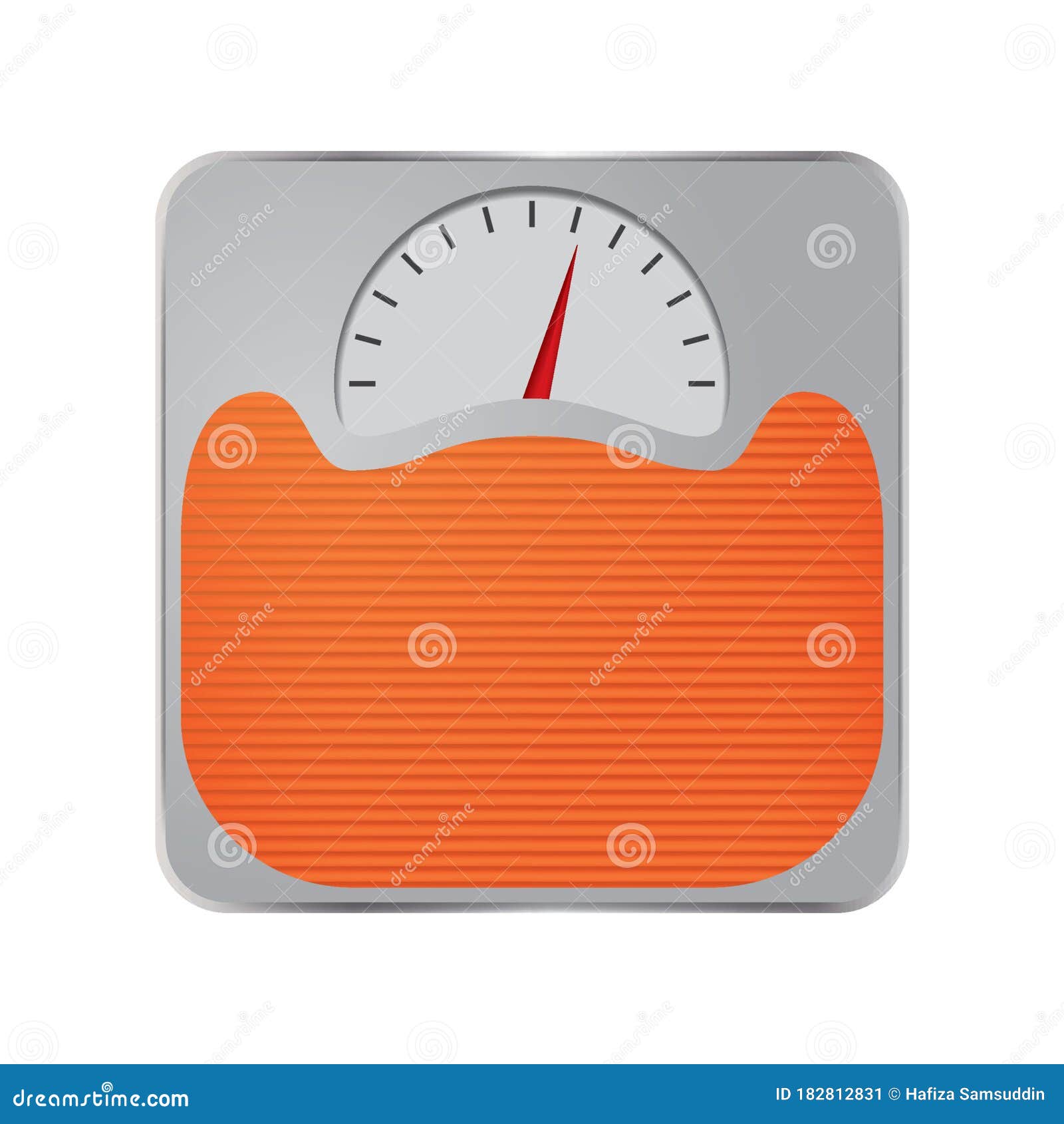 Weighing scale stock vector. Illustration of health - 182812831