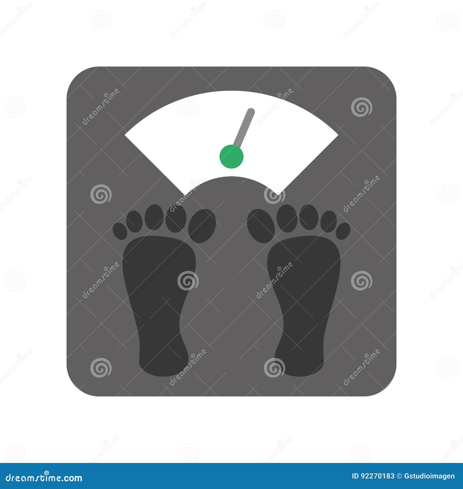 Weight body balance stock vector. Illustration of fitness - 92270183
