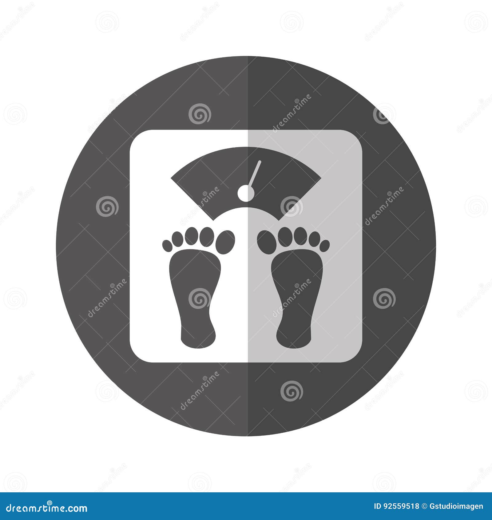 Weight body balance stock vector. Illustration of human - 92559518