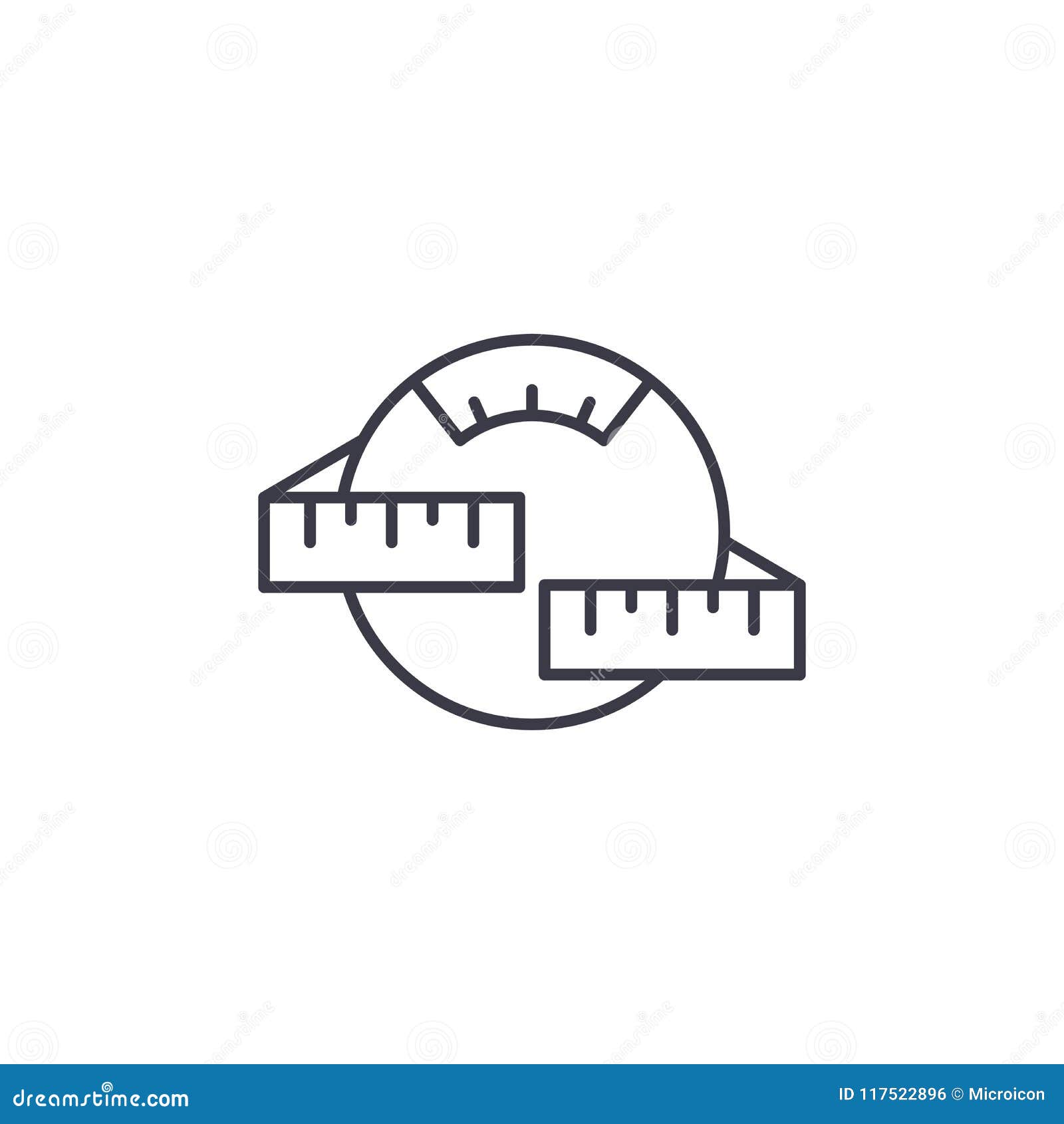 Weight Control Linear Icon Concept. Weight Control Line Vector Sign ...