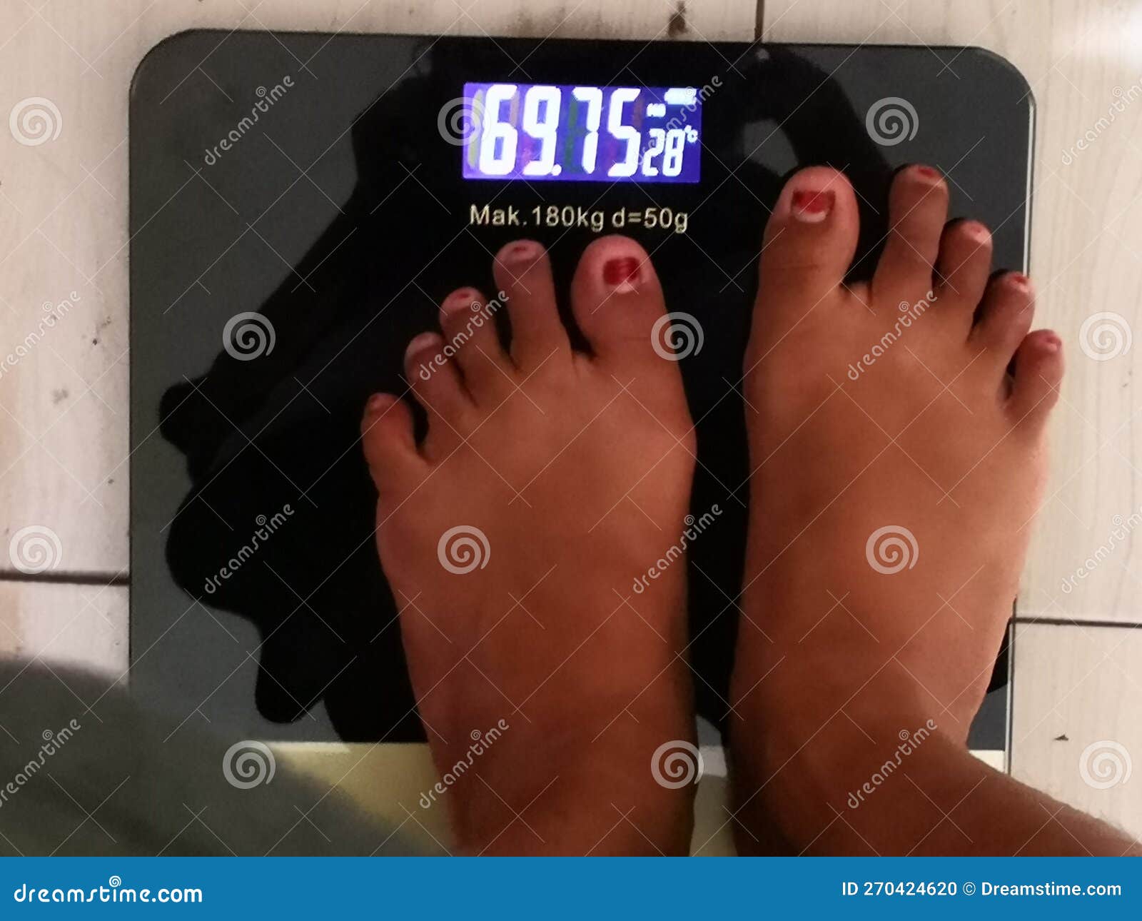 Weight gain measurement stock photo. Image of person - 270424620
