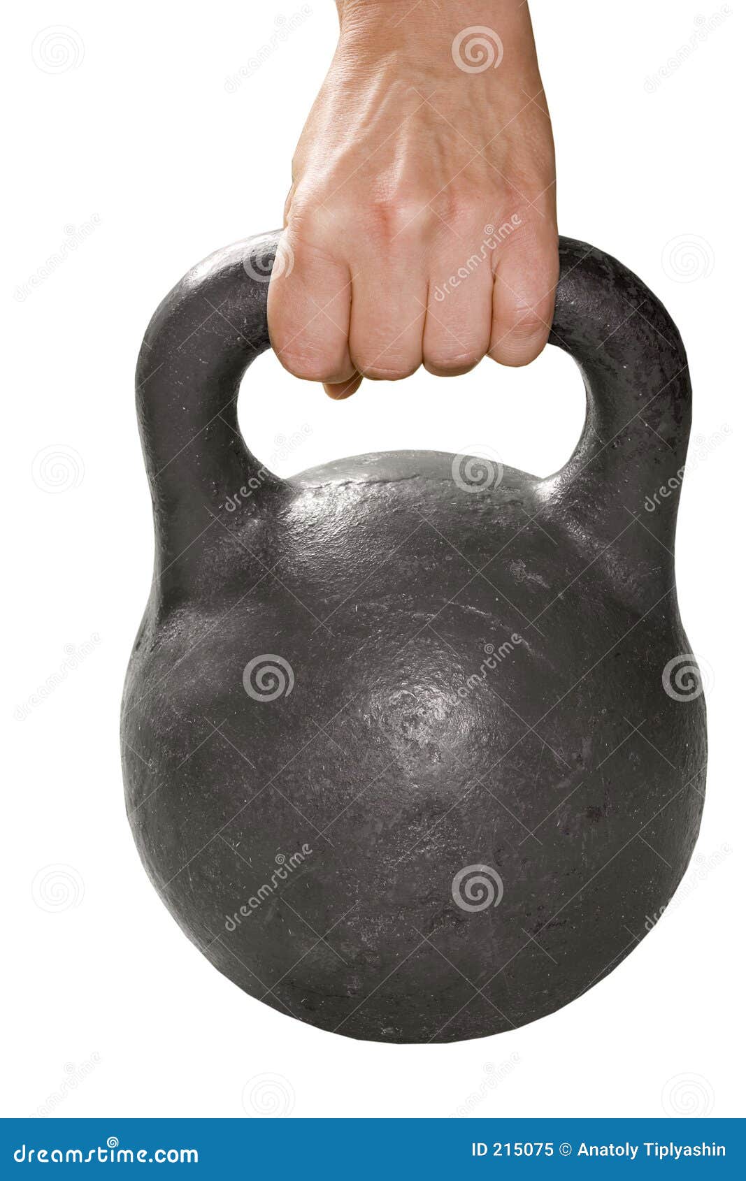 Weight in hand stock image. Image of lifting, sport, hand - 215075