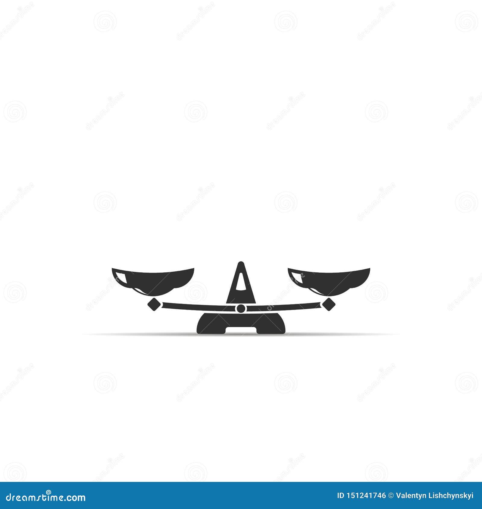 Weight Icon. Scales Vector Symbol Balance EPS10 Stock Illustration ...